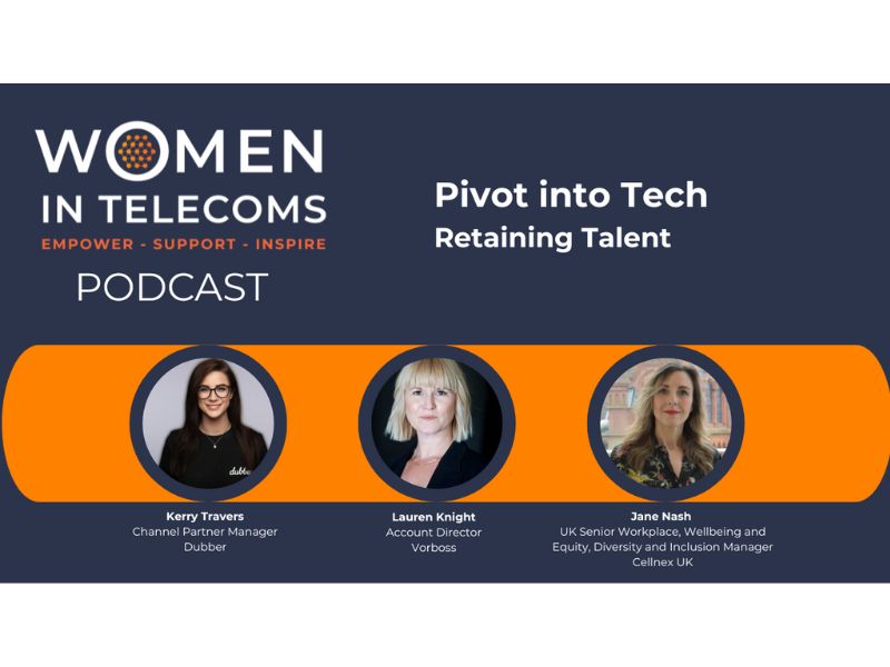 Women in Telecoms - Pivot into tech Wednesday - Women in Tech Week